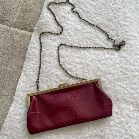 Bandolino | Bags | Vintage Bandolino Bag Maroon Wine Leathercrossbody ...